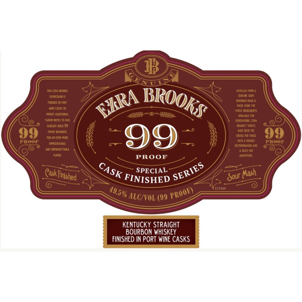 Elevate Your Bourbon Experience with Ezra Brooks 99 Proof Finished in