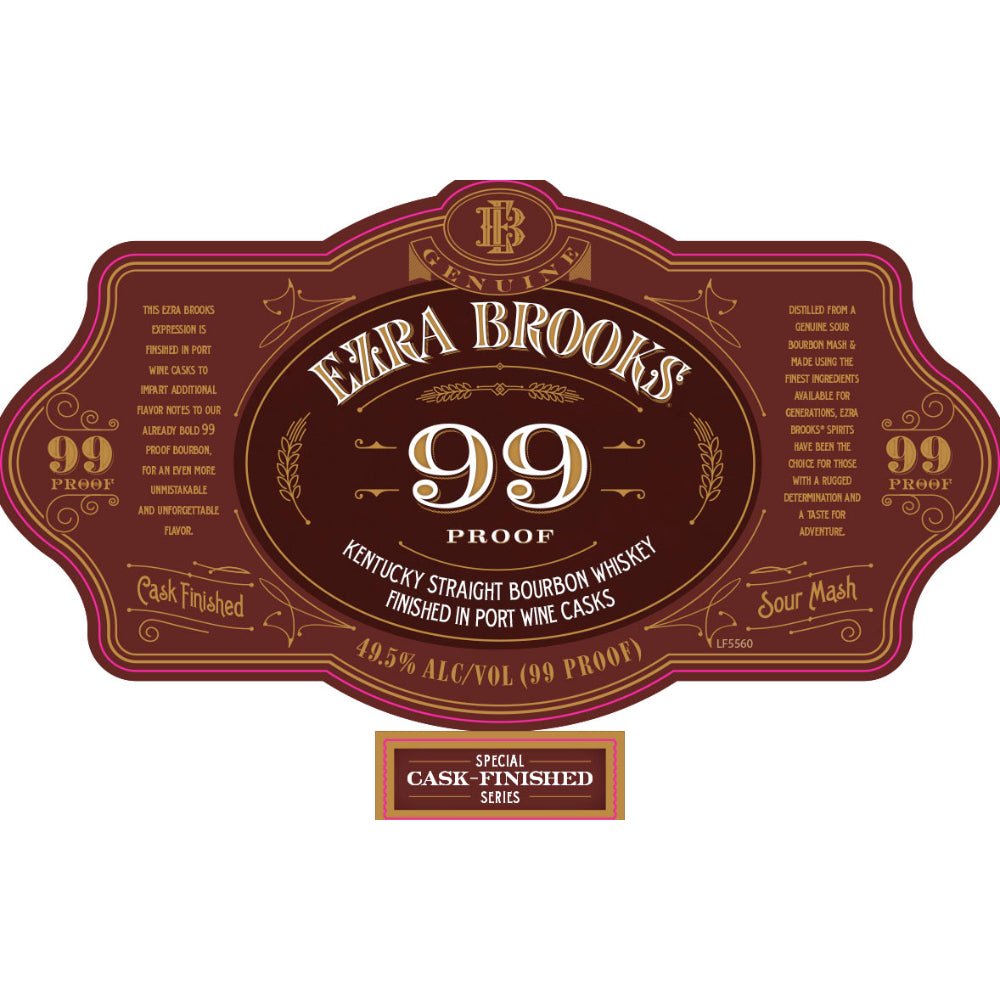 Elevate Your Bourbon Experience with Ezra Brooks 99 Proof Port Wine Ca