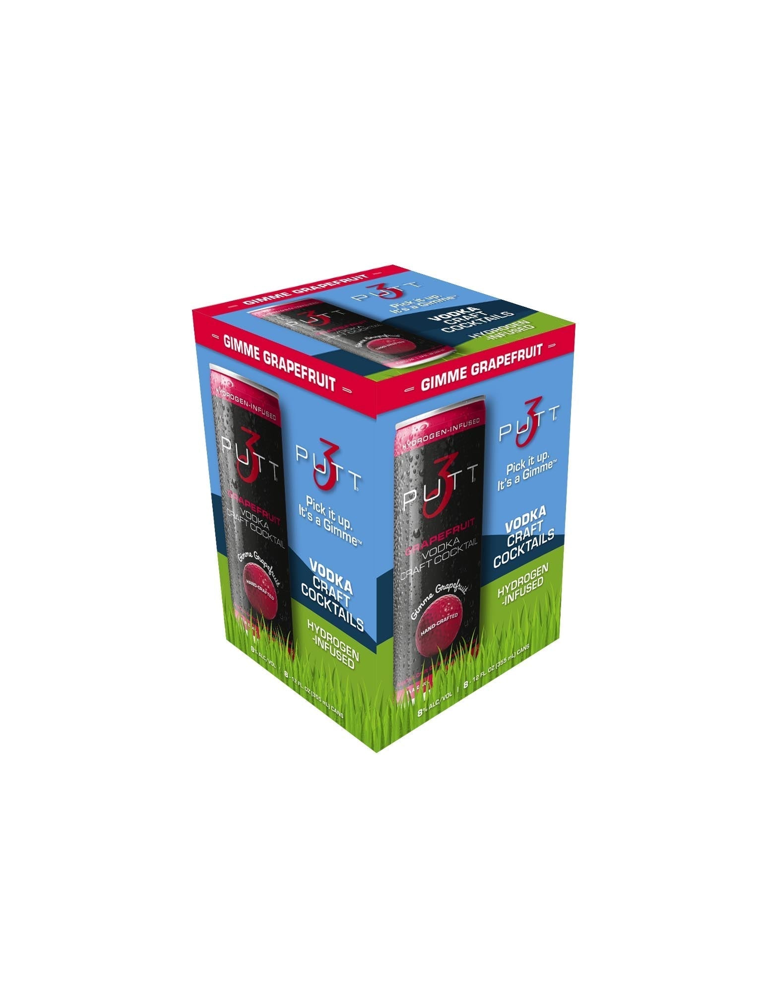 3 PUTT Gimme Grapefruit 4pk - BuyMyLiquor