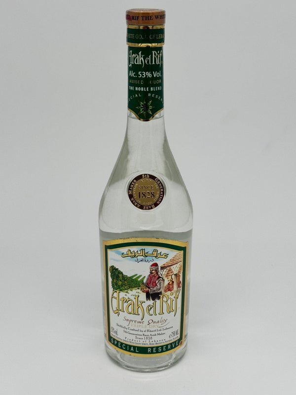 Arak El Rif Special Reserve Lebanese Arak – Triple Distilled 750mL