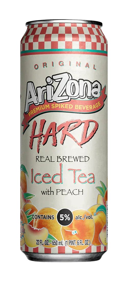 AriZona Hard Tea Iced Tea With Peach - BuyMyLiquor