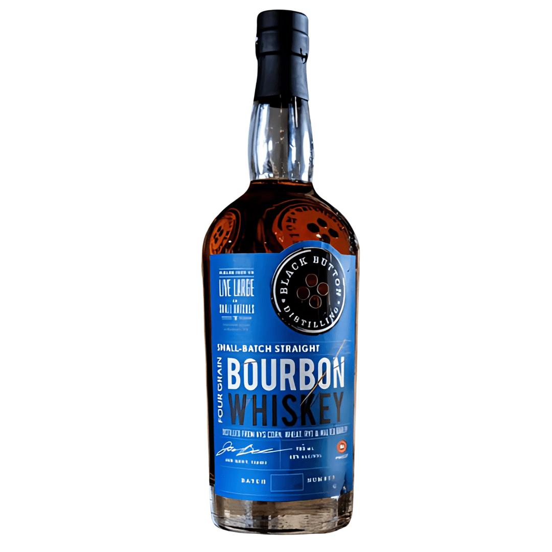 Black Button Four Grain Small Batch Straight Bourbon Whiskey - BuyMyLiquor