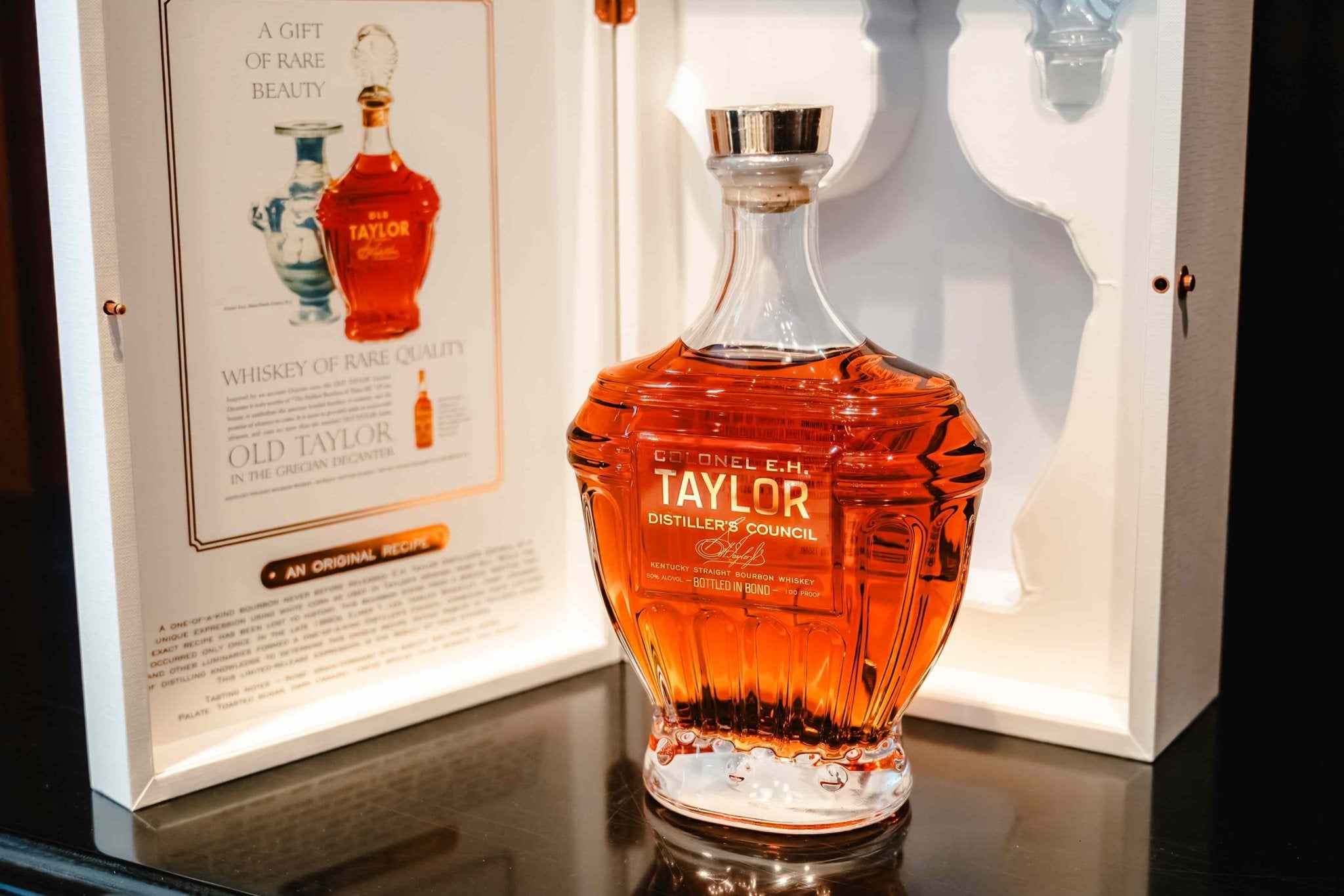 Colonel E.H. Taylor Distiller's Council Kentucky Straight Bourbon ...