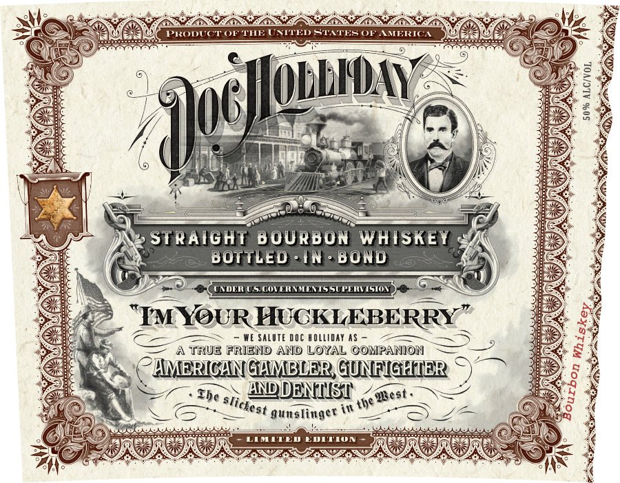 Doc Holliday Bottled in Bond Straight Bourbon Whiskey - BuyMyLiquor