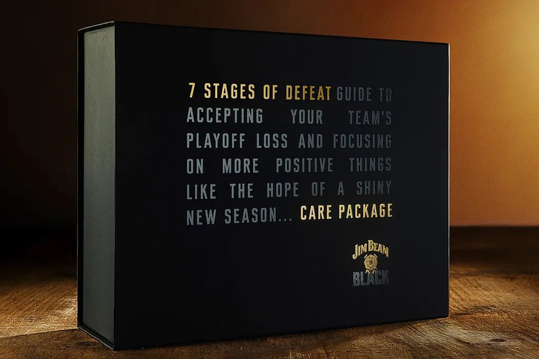 Jim Beam Black “7 Stages of Defeat” Care Package Limited Edition Gift ...