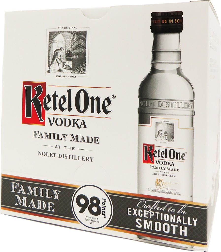 KETEL ONE VODKA 50ML 12PK - BuyMyLiquor