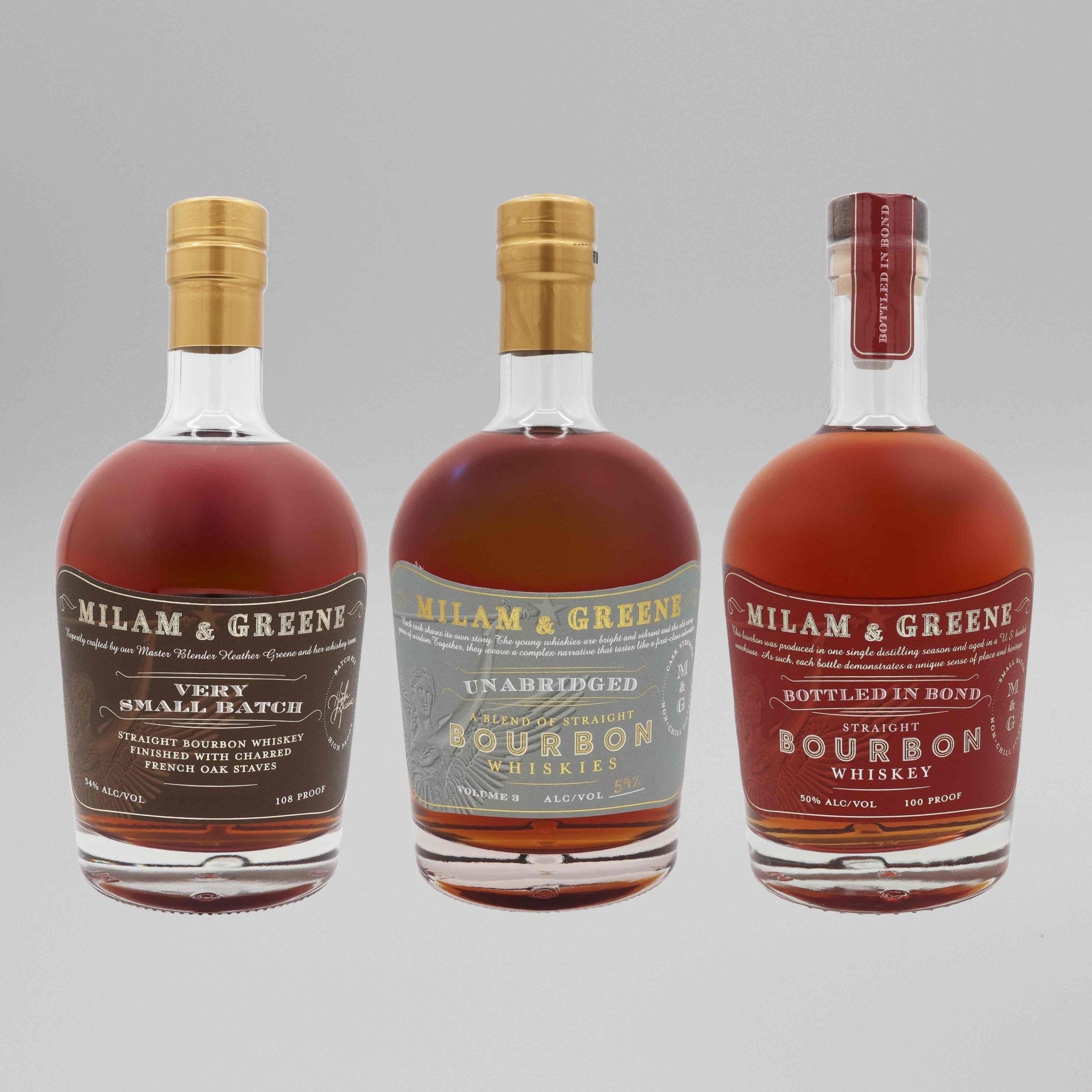 Milam & Greene Blender’s Reserve Bourbon Bundle