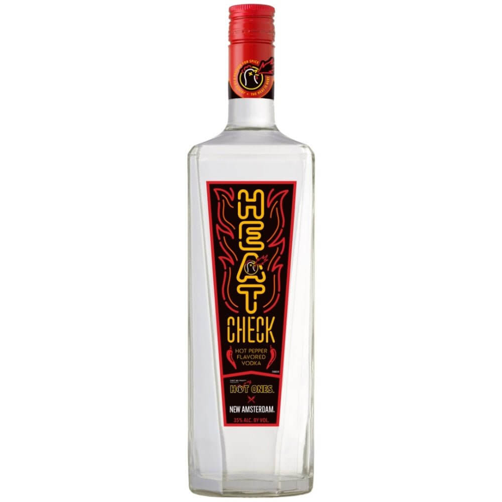 New Amsterdam X Hot Ones Heat Check Hot Pepper Vodka - BuyMyLiquor