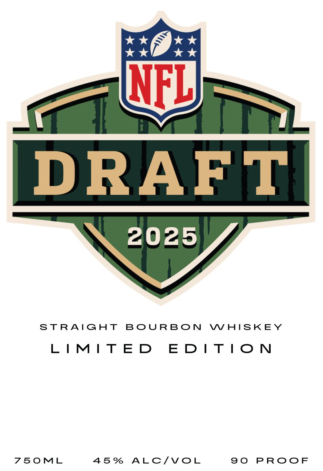 NFL Draft 2025 Limited Edition Straight Bourbon Whiskey - BuyMyLiquor