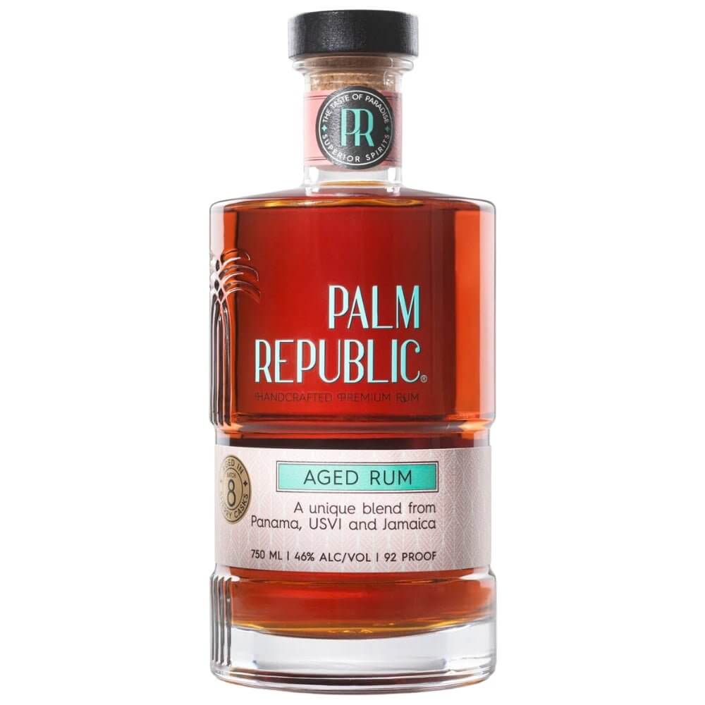 Palm Republic Aged Rum by Eric Winter - BuyMyLiquor