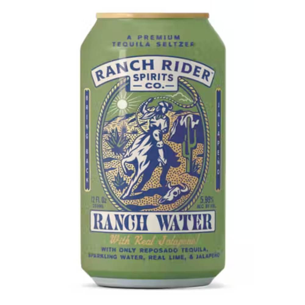 Ranch Rider Jalapeño Ranch Water 4PK - BuyMyLiquor