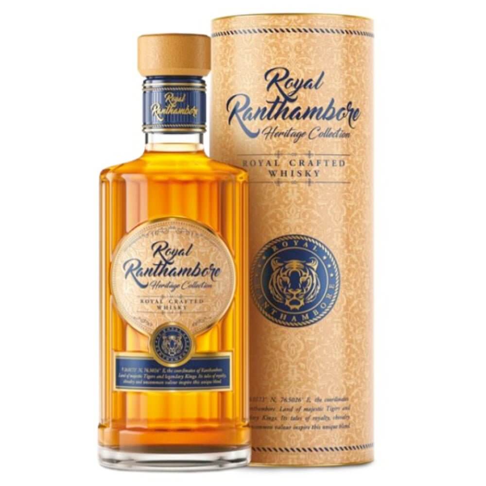Royal Ranthambore Heritage Collection Royal Crafted Whisky - BuyMyLiquor