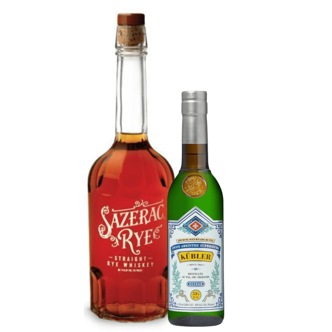 Sazerac Cocktail Mix – Sazerac Rye & Kübler Absinthe Original 375ml ...