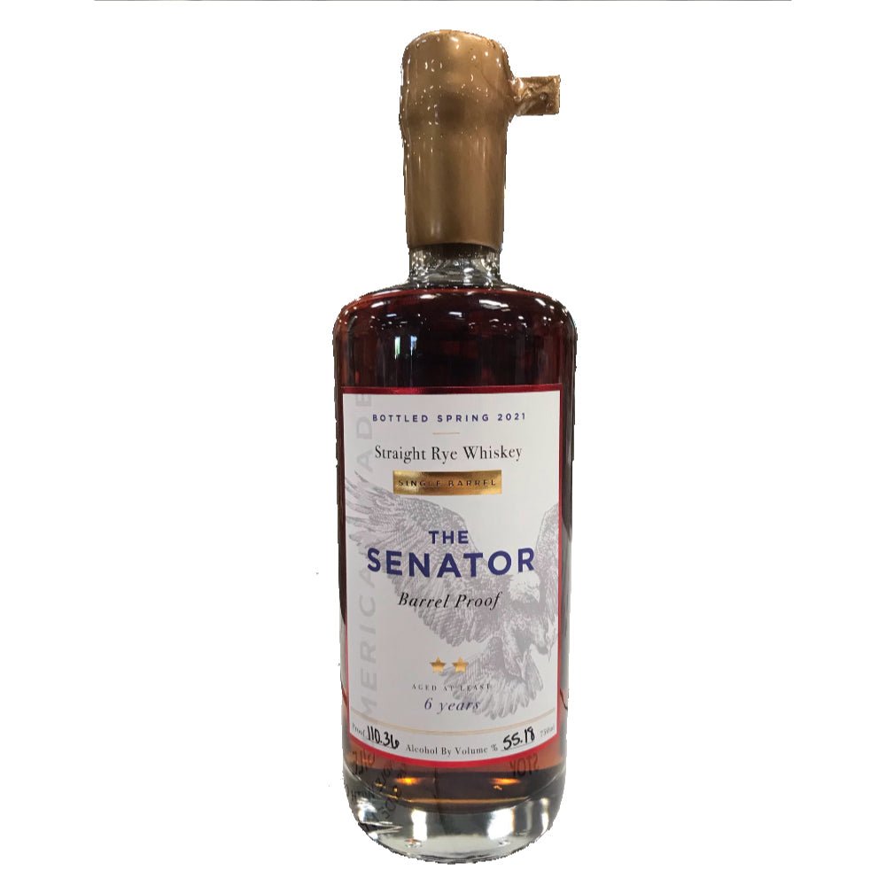 The Senator "Gold Wax Edition" Barrel Proof 6 Year Old Single Barrel ...