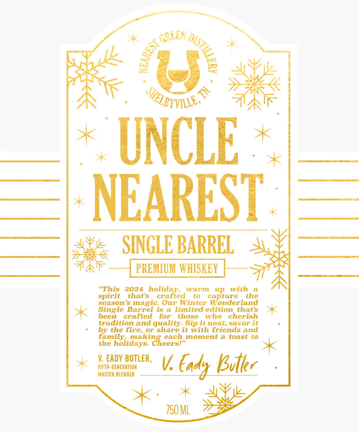 Uncle Nearest Single Barrel Premium Whiskey Winter Wonderland Edition ...